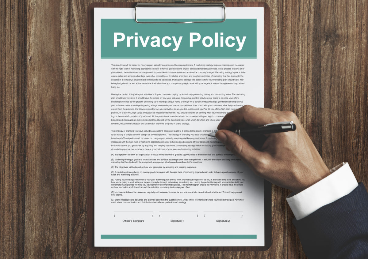 Personal Privacy Model Policy – HR Insider