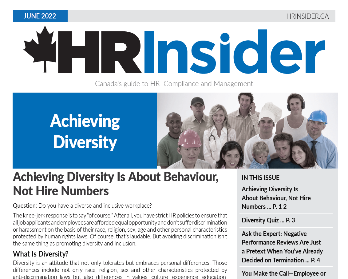 HR Insider Newsletter – June 2022 – HR Insider